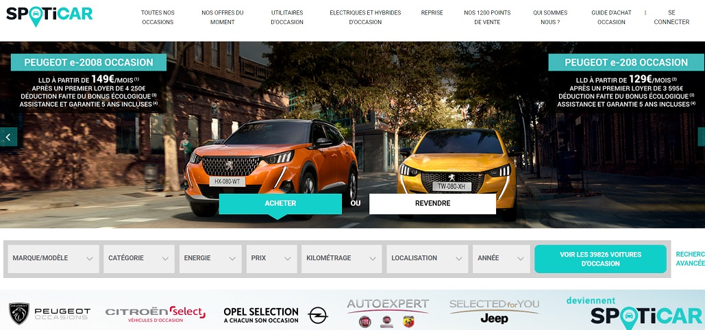 Voitures neuves et d'occasion. Les stocks dans les réseaux de marque