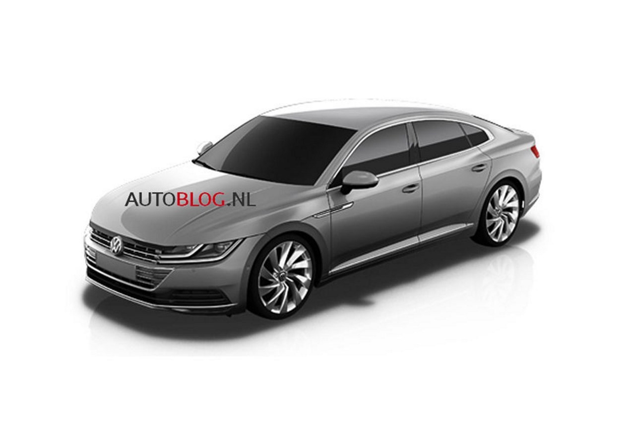 Volkswagen CC (2017) : premiers clichés de la nouvelle CC