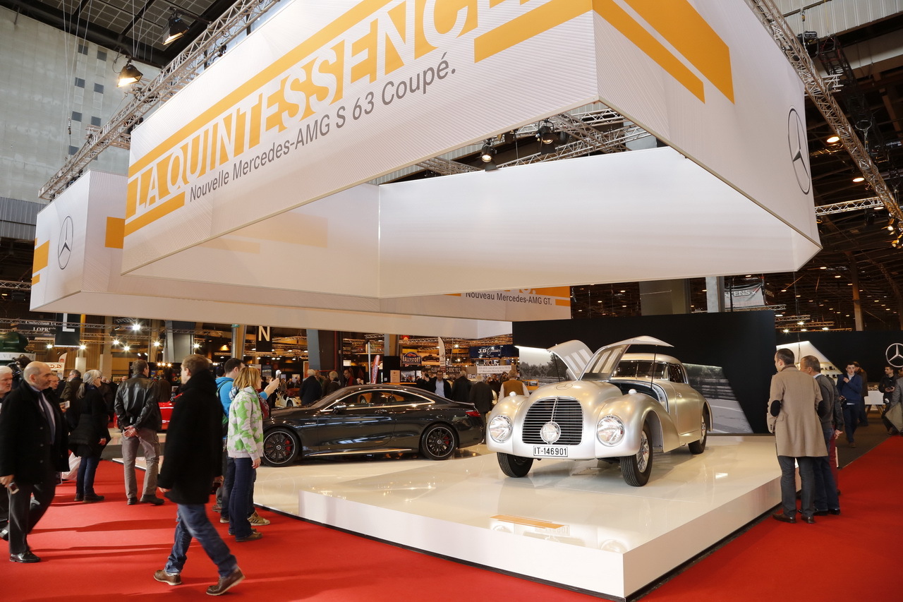 Photo 26 - Rétromobile 2015 : le stand Mercedes en photos et vidéos