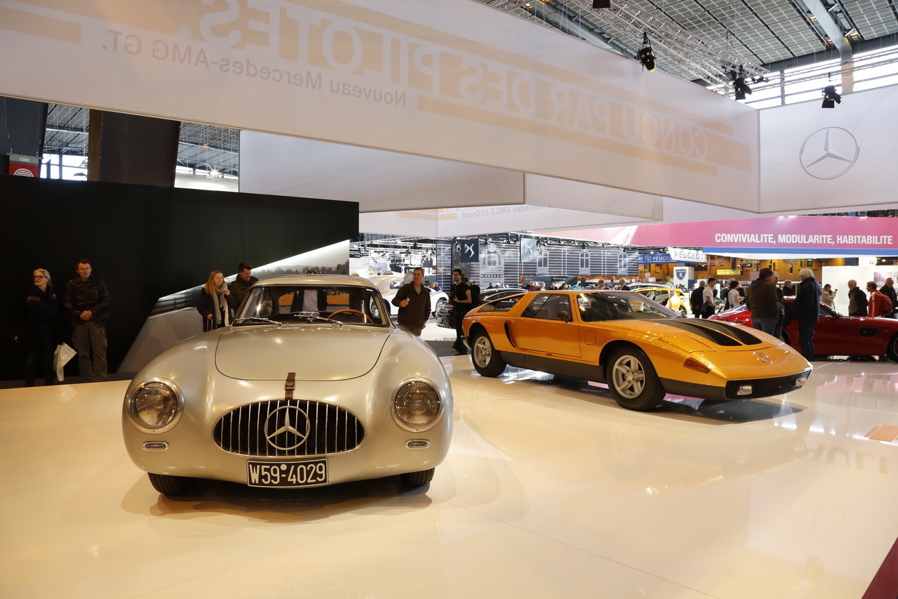 Diaporama et photos - Rétromobile 2015 : le stand Mercedes en photos et ...