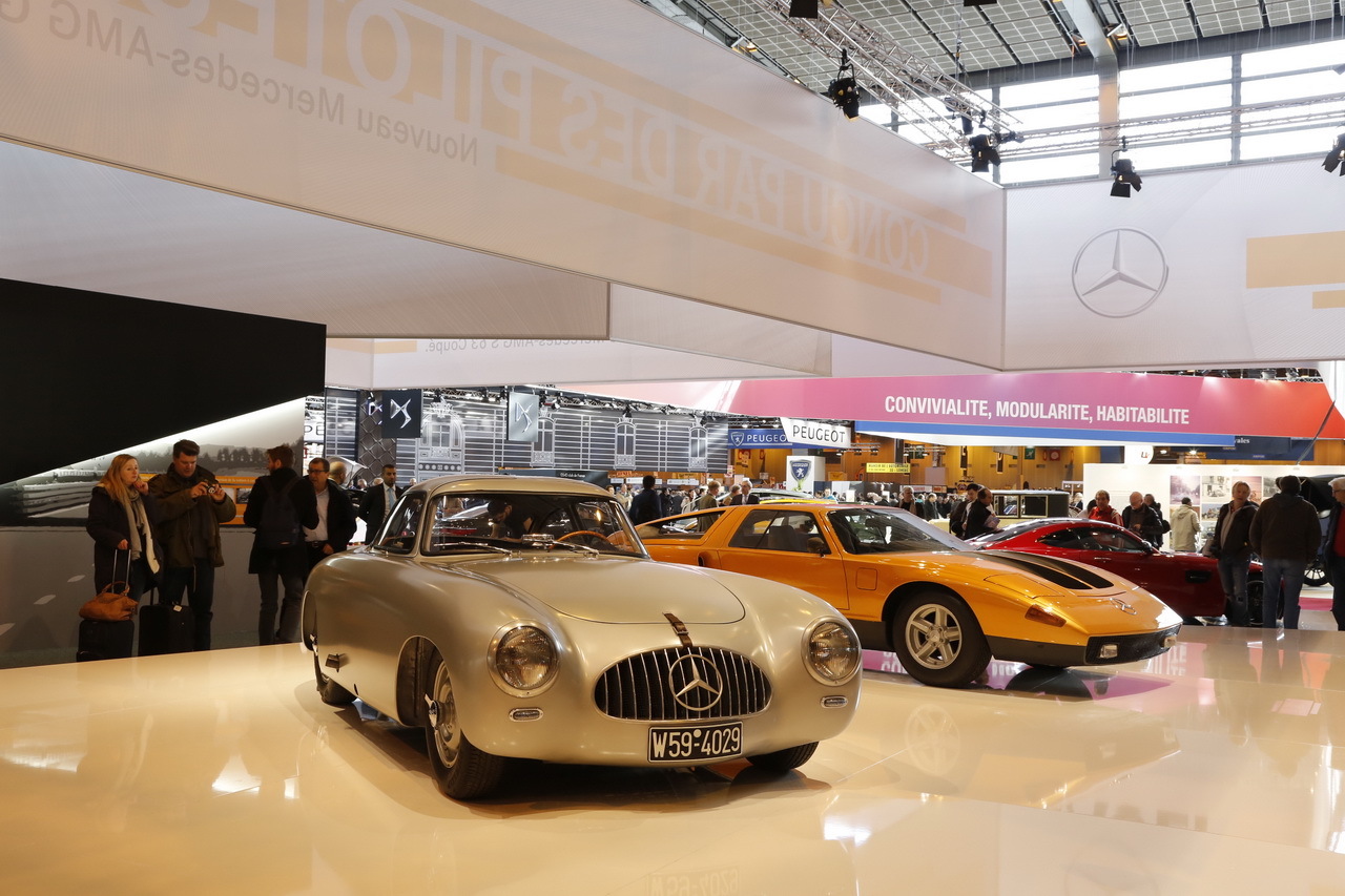Diaporama et photos - Rétromobile 2015 : le stand Mercedes en photos et ...