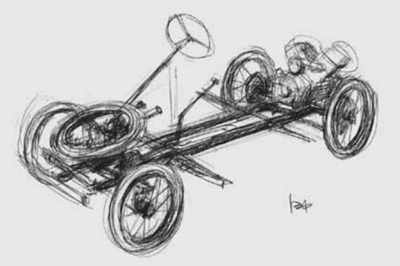 Flying Feather. La Citroën « 2CV » japonaise avec des roues de moto ...