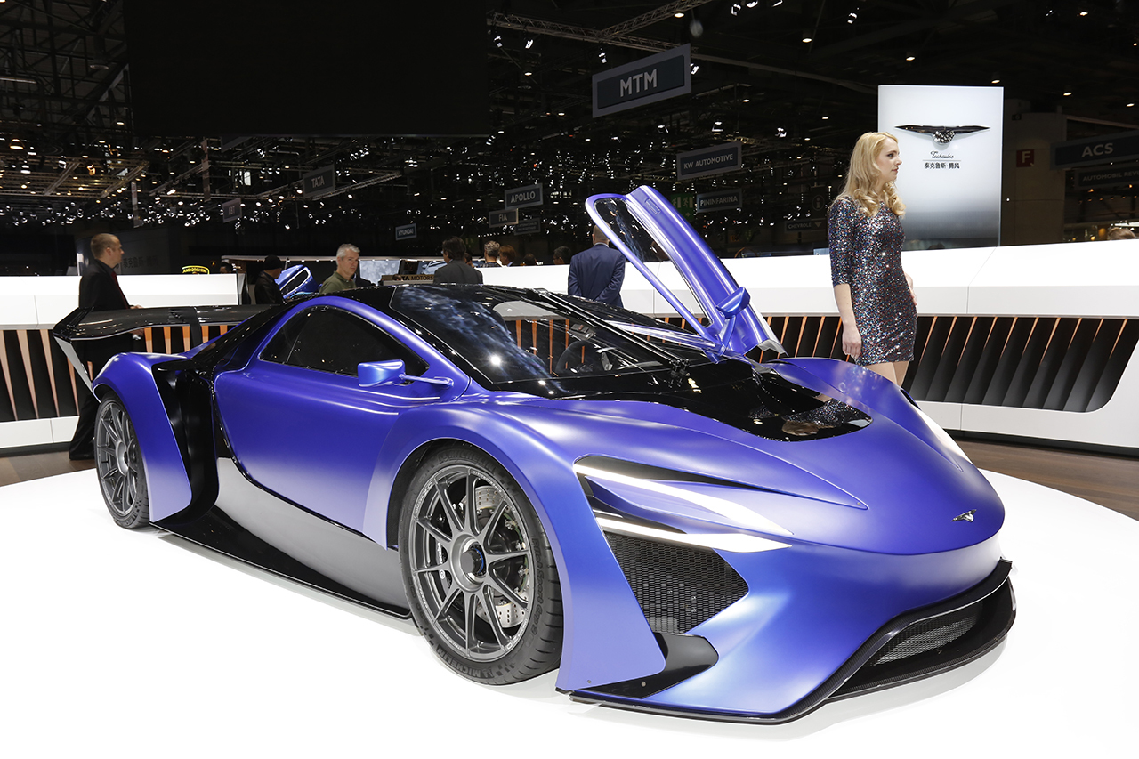 La supercar à turbines de Techrules affiche ses ambitions à Genève ...
