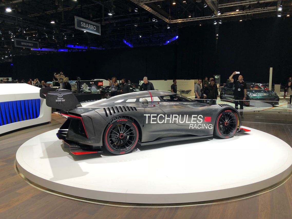 Techrules Ren RS : une version course à Genève 2018 - L'argus