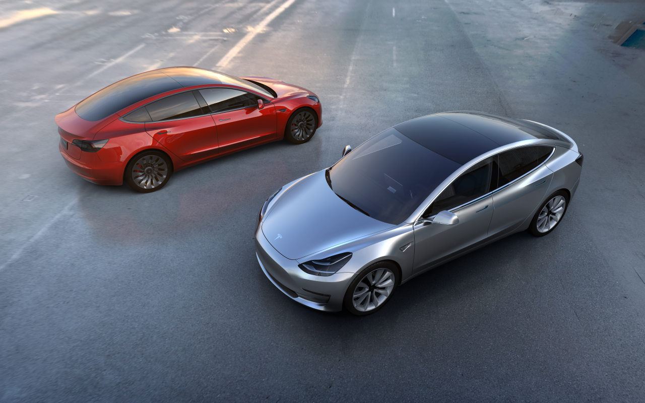 Tesla Model 3 (2017) : premières photos officielles