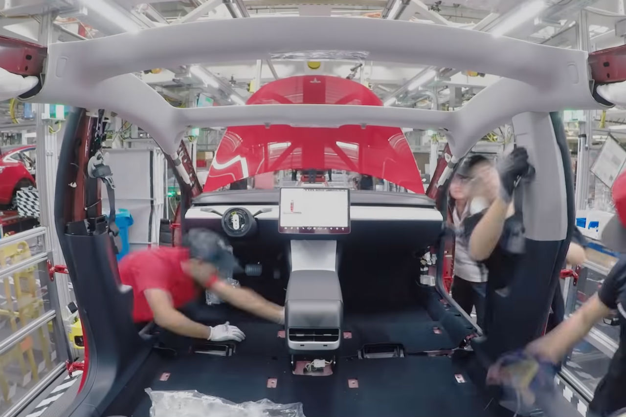 Photo 3 - Tesla Model 3 : découvrez la production en vidéo