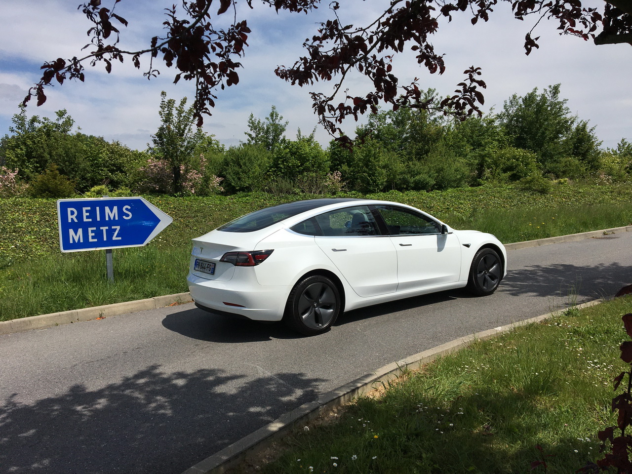 Photo 11 - essai model 3 sur autoroute - Essai Tesla Model 3 Standard ...
