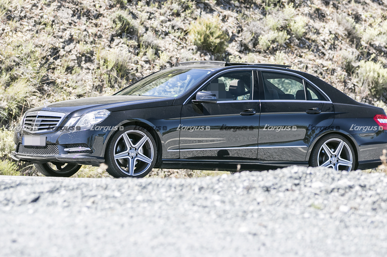 Photo 2 - test pollution ancienne mercedes classe e - Mercedes diesel ...