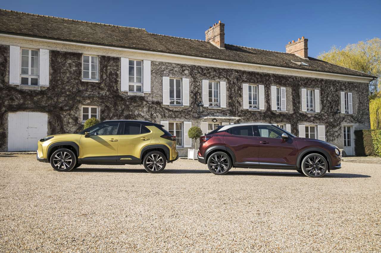 Toyota Yaris Cross (2021) vs Nissan Juke. Duel de SUV urbains japonais
