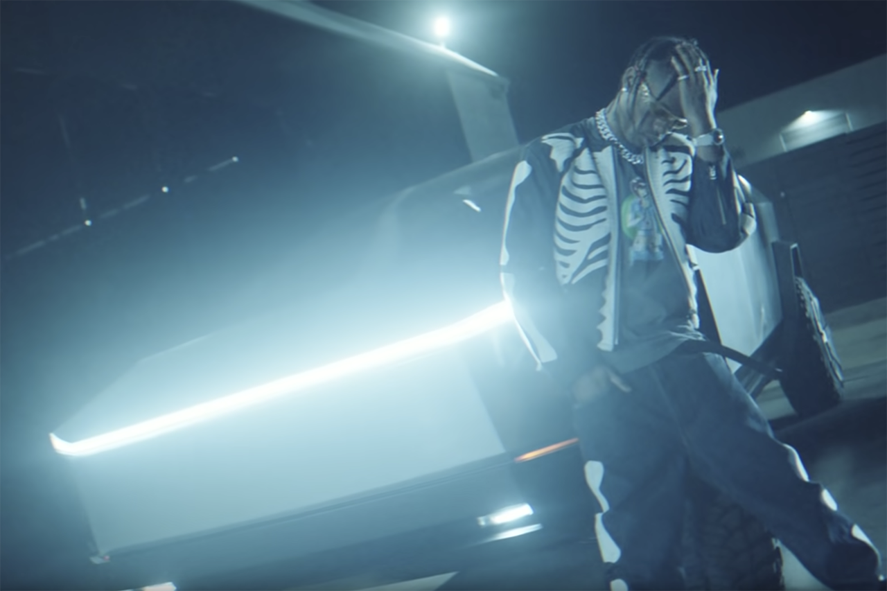 Photo 9 - tesla cybertruck travis scott - Le Tesla Cybertruck inspire ...