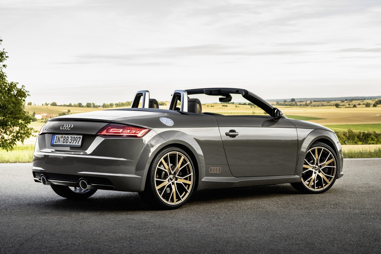 Audi TT (2021). Prix des séries spéciales Héritage et Compétition Plus