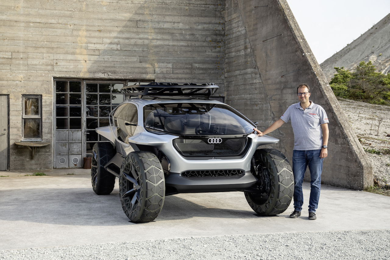 Audi AI:TRAIL quattro. A bord du concept de buggy électrique Audi ...