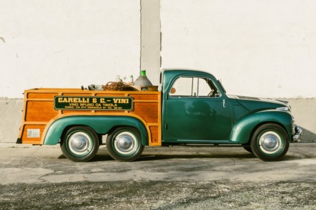 Fiat 500 C (1950). Un pick-up à six roues proposé à la vente
