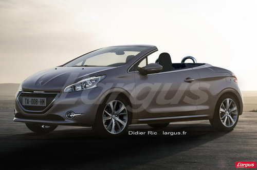 Les futures silhouettes de la Peugeot 208