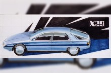 Renault 25 (1984-1992). La genèse du design de la grande berline