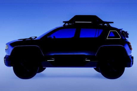 Renault R4 et R5 Turbo 3 E sur le stand du Mondial de l'auto 2022