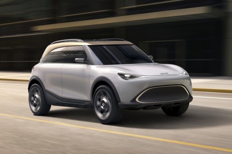 Smart SUV (2023). La version de série se révèle en avance