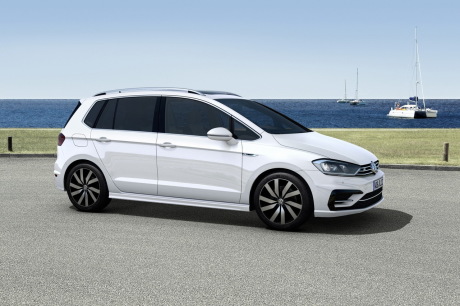 La Volkswagen Golf Sportsvan R-Line au salon de Francfort 2015