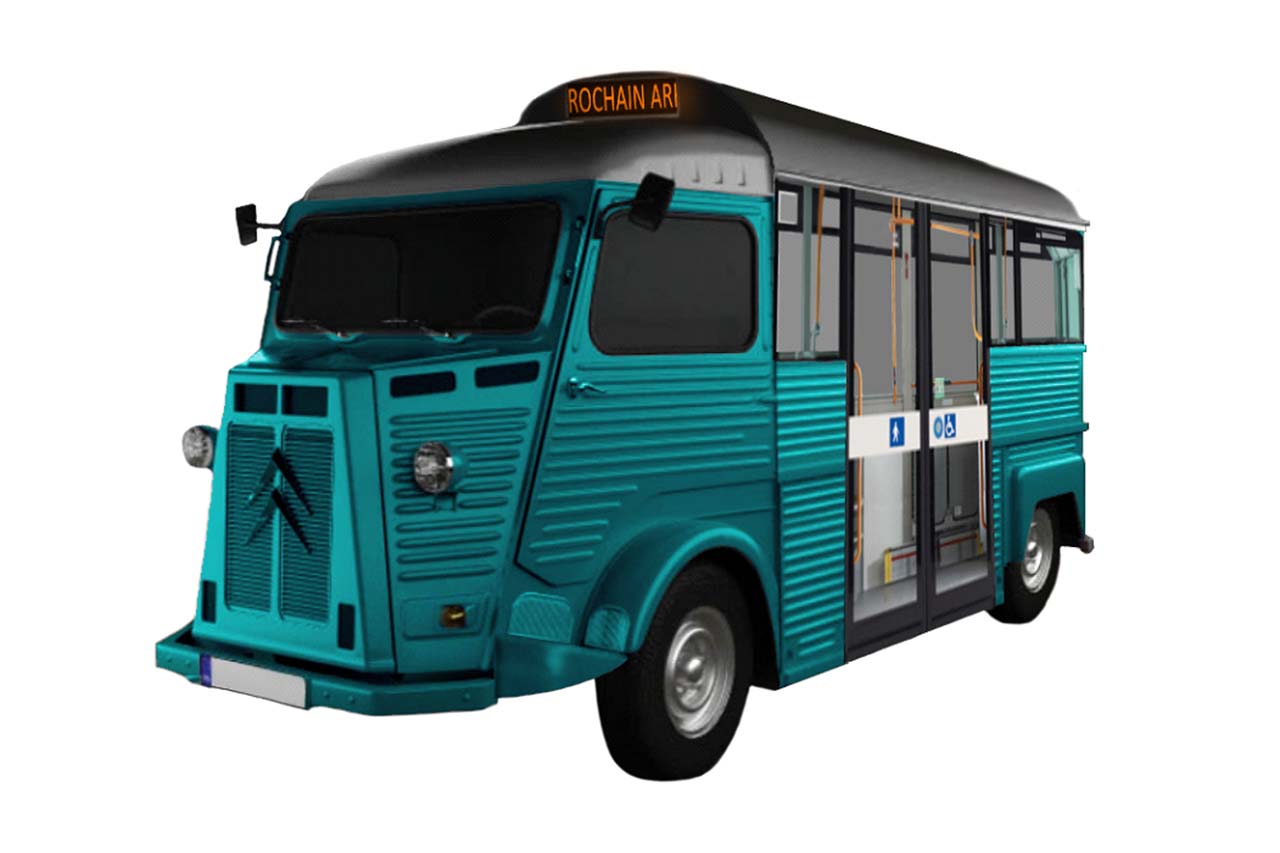 Photo 1 - citroen type H hydrogène - Un Citroën Type H à hydrogène en ...