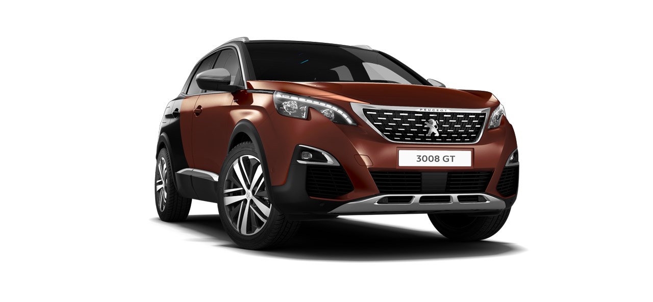 Photo 6 - 3008 GT Coupe franche Metallic Copper/Noir Perla - Peugeot ...