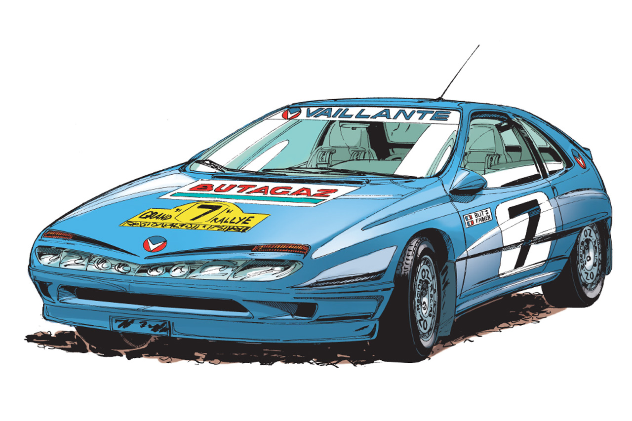 Photo 2 - Vaillante Rallye - Les voitures de la saga Michel Vaillant