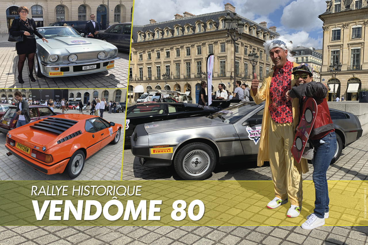 Vendôme 80. Le rallye touristique avec des sportives stars des 80's