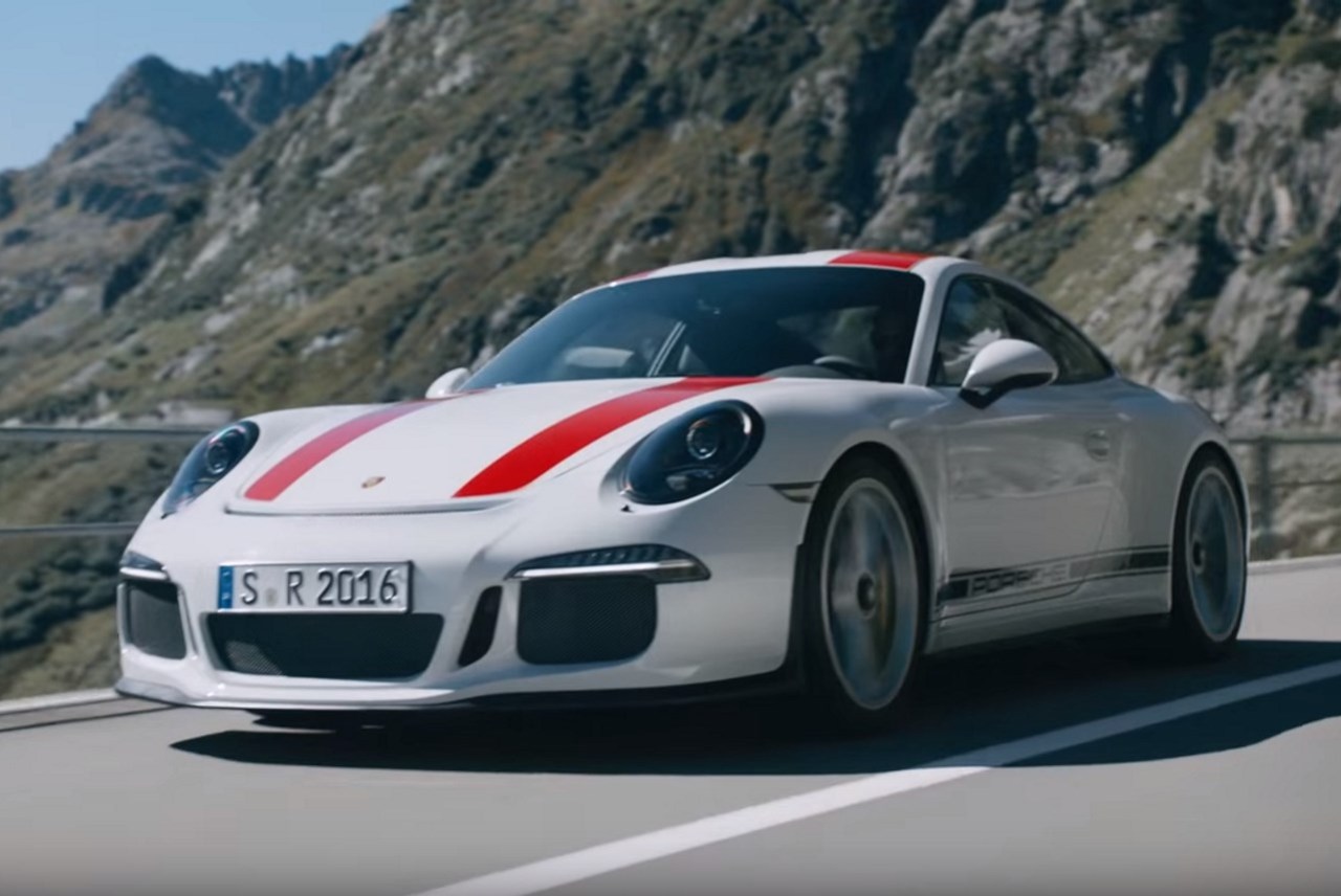 Diaporama et photos - Vidéo de la nouvelle Porsche 911 R en action | L ...