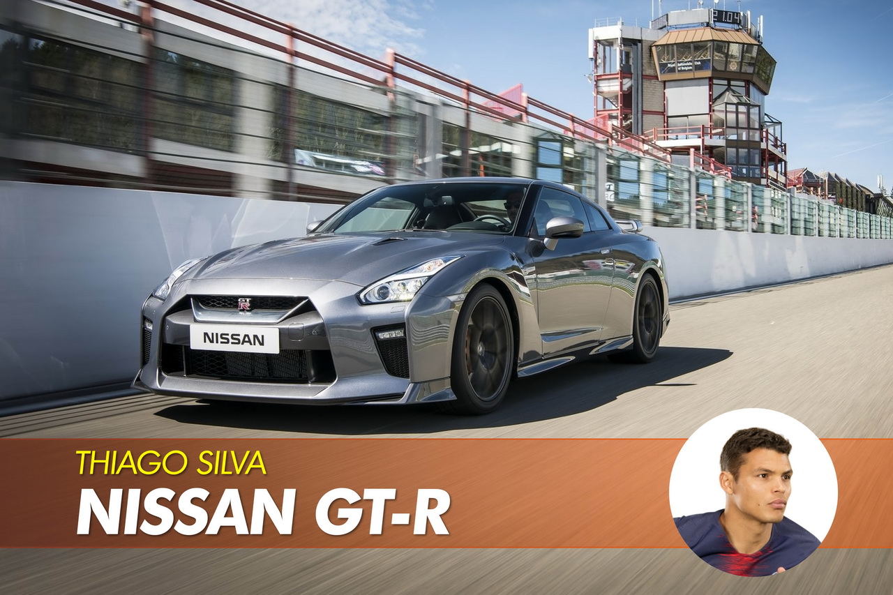 Photo 5 - nissan gtr thiago silva psg - Quelles sont les voitures des ...