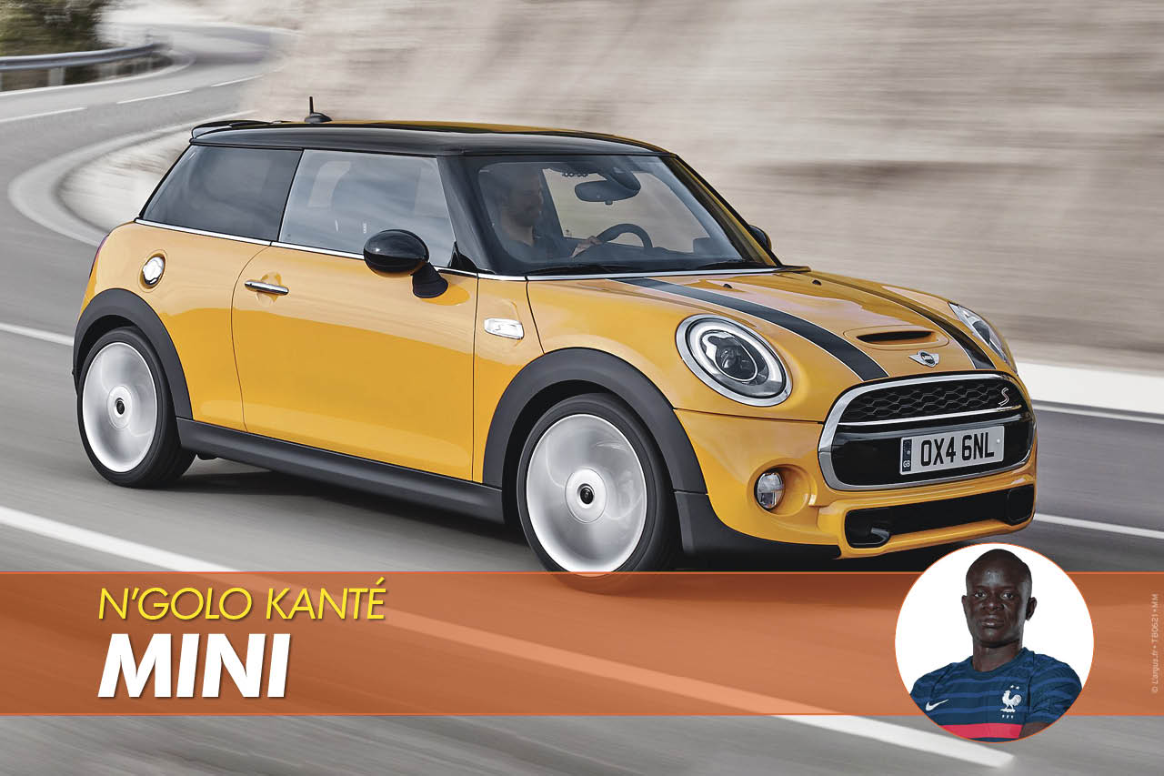 Photo 6 - N'Golo Kanté Mini Cooper S - Euro 2020. Les voitures des ...