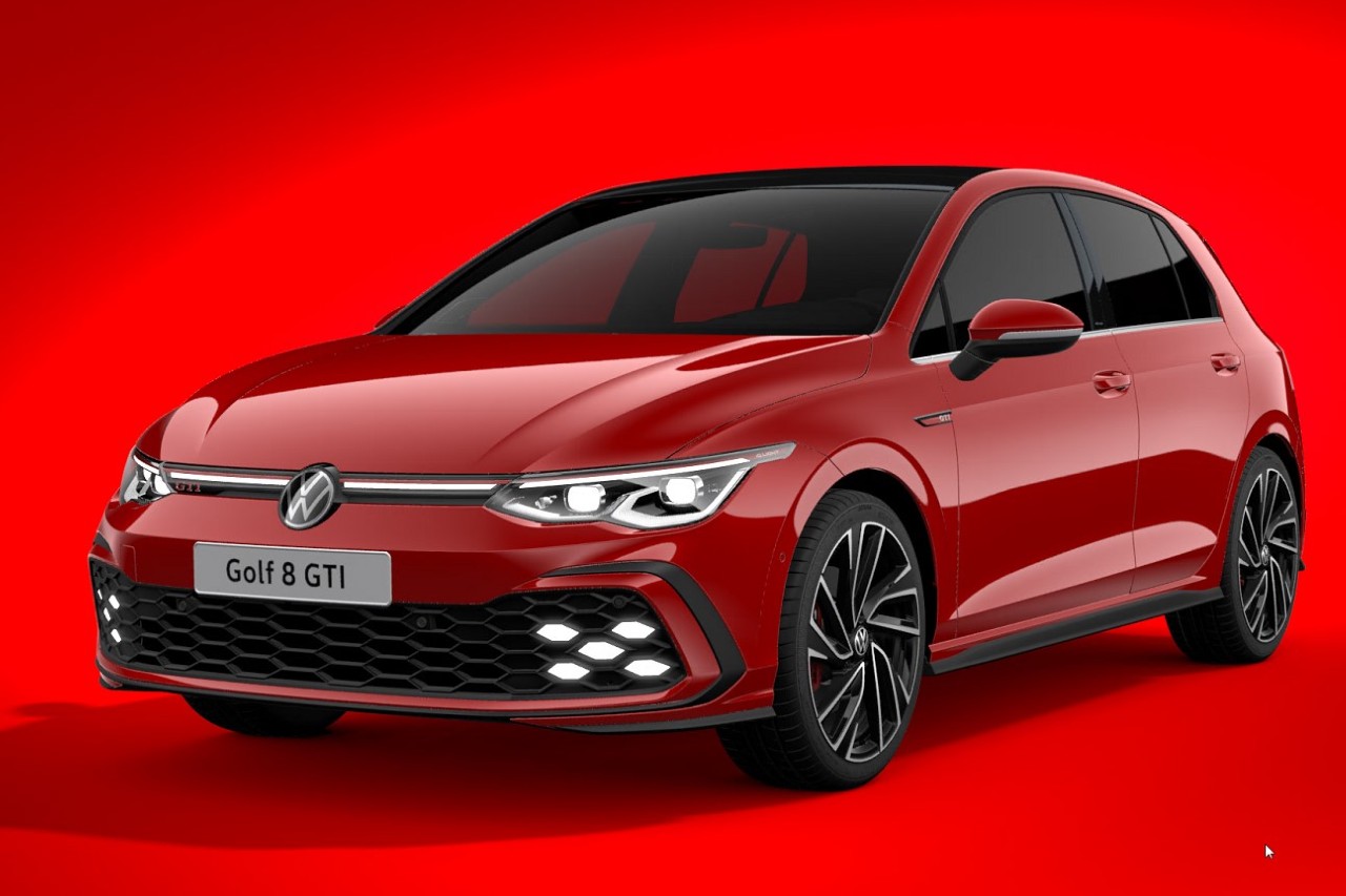 Photo 5 - volkswagen golf 8 GTI 3D - L'électrique a permis au design ...