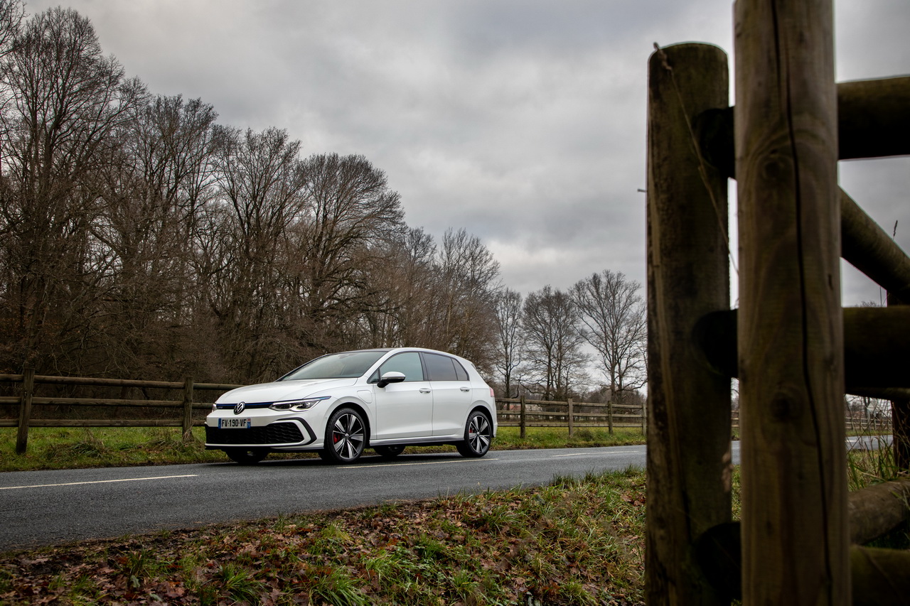Diaporama et photos - Essai Volkswagen Golf 8 GTE : l'hybride avec ...