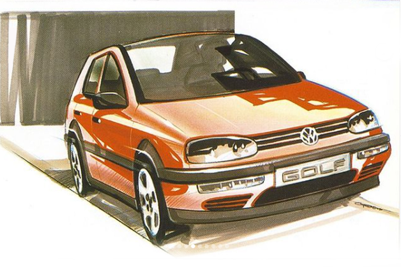 Diaporama et photos - Volkswagen Golf 3 (1991). Ces prototypes qui n ...
