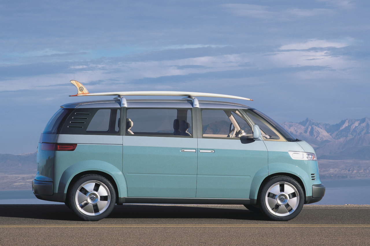 Diaporama et photos - Volkswagen Microbus Concept. Il y a vingt ans, le ...