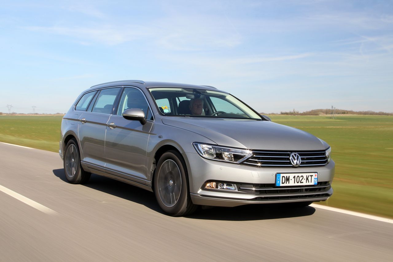 Test Volkswagen Passat SW TDI 150 : le break de l'année 2015 à l'essai