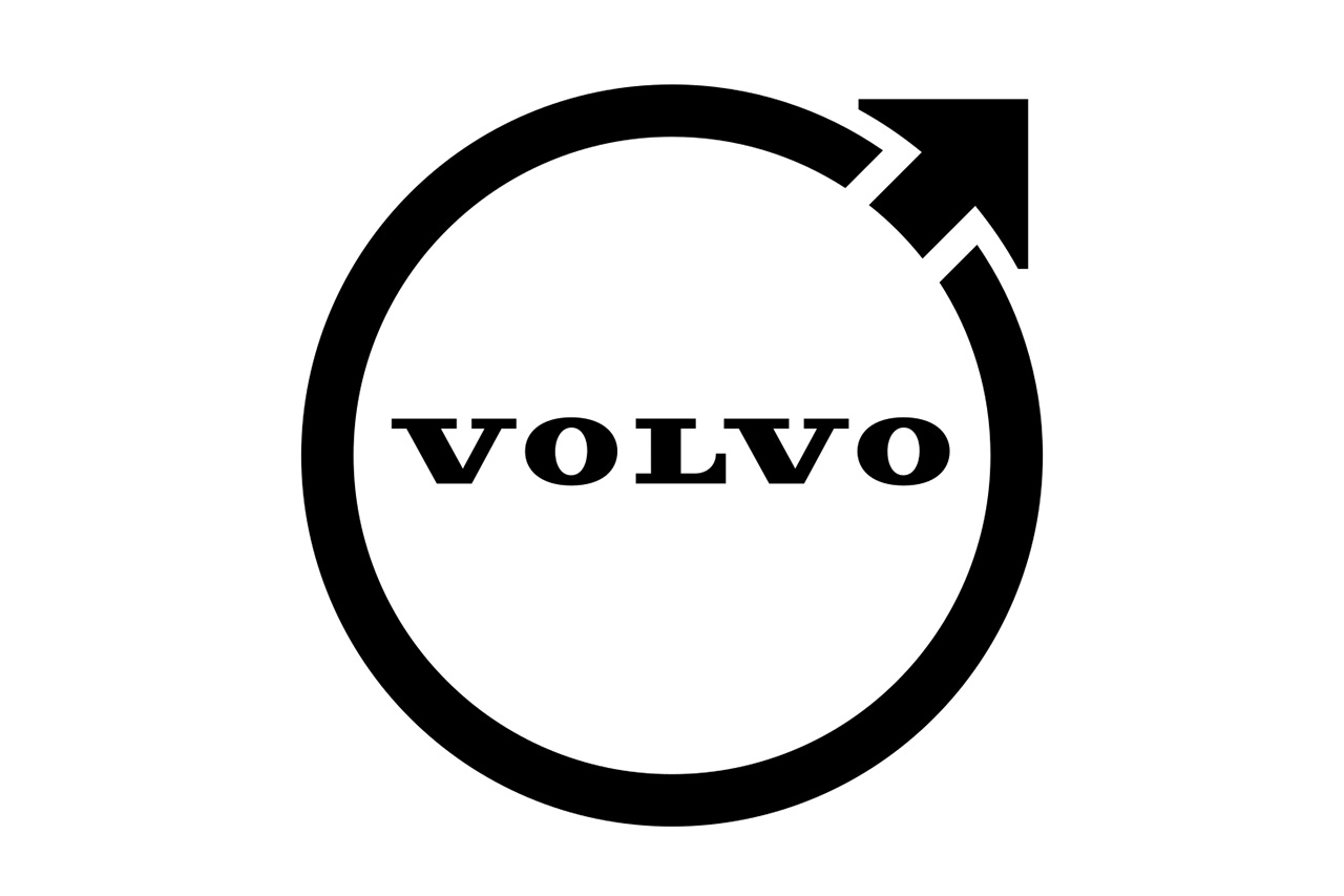 Photo 1 - volvo logo flat design - Volvo. Changement de logo pour du ...