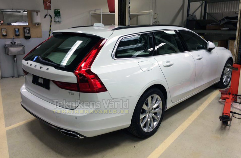 Volvo V90 (2016) : première photo du nouveau break Volvo