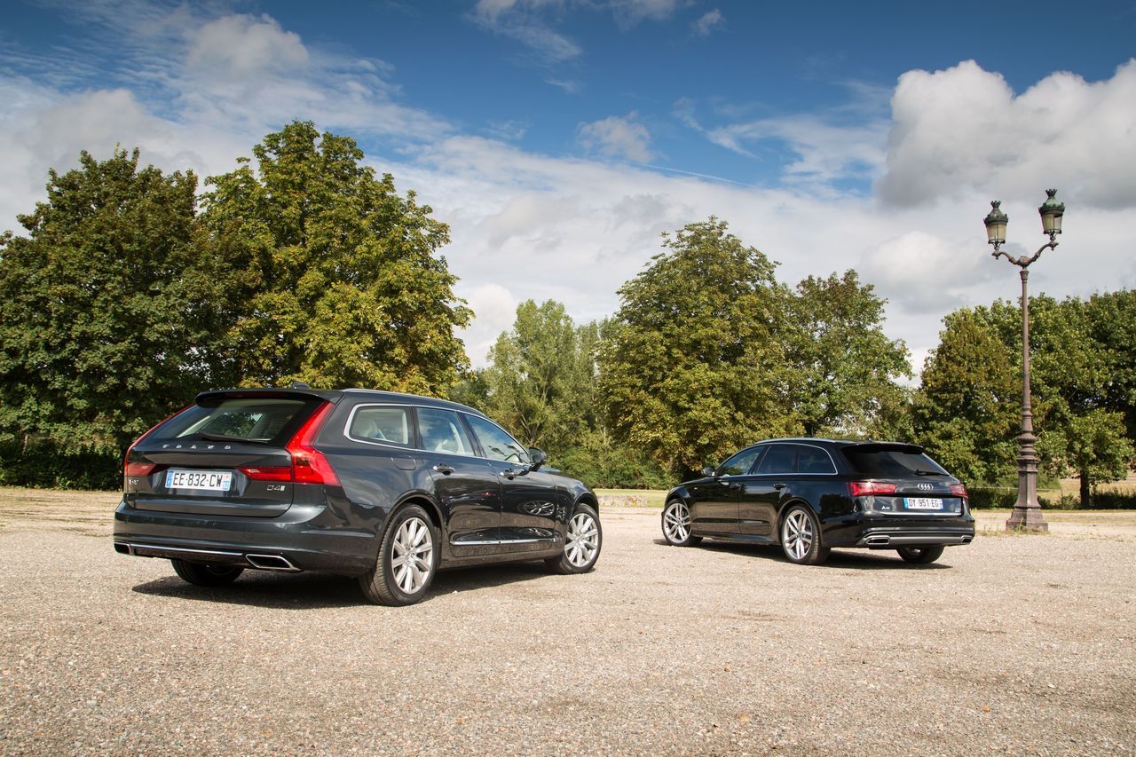 Photo 10 - Volvo V90 vs Audi A6 Avant - Essai comparatif : la Volvo V90 ...
