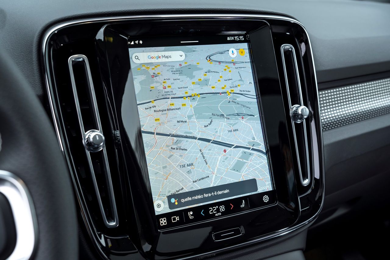 Photo 14 - Google Maps Volvo - Volvo XC40 Recharge Twin : l'essai ...