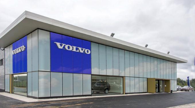 Diaporama et photos - Les nombreux chantiers du réseau Volvo | L'Argus