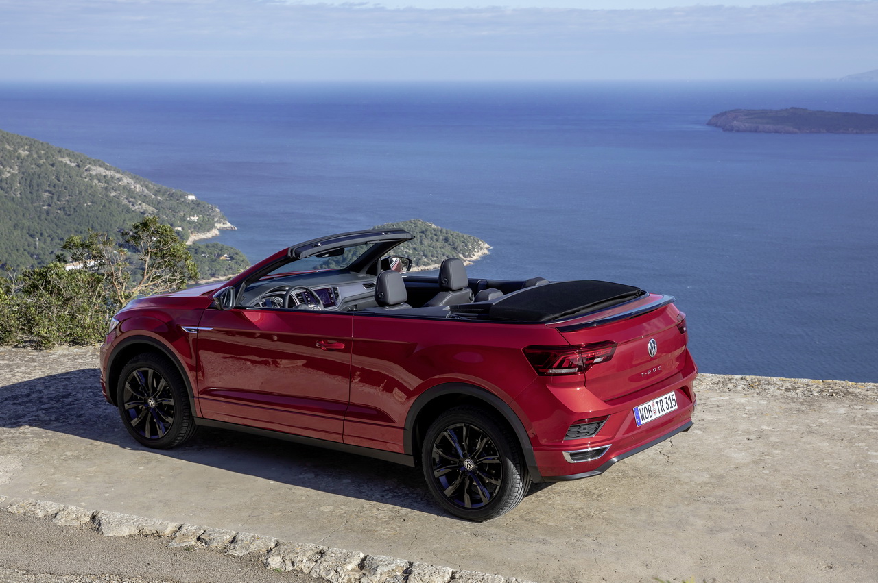 Photo 13 - nouveau t roc cabriolet vue arriere - Volkswagen T-Roc ...
