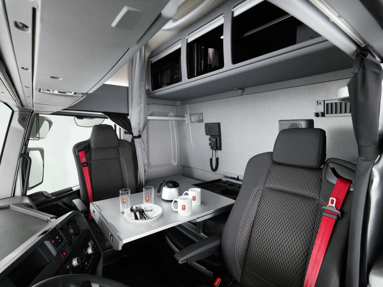 Une cabine Maxispace chez Renault Trucks