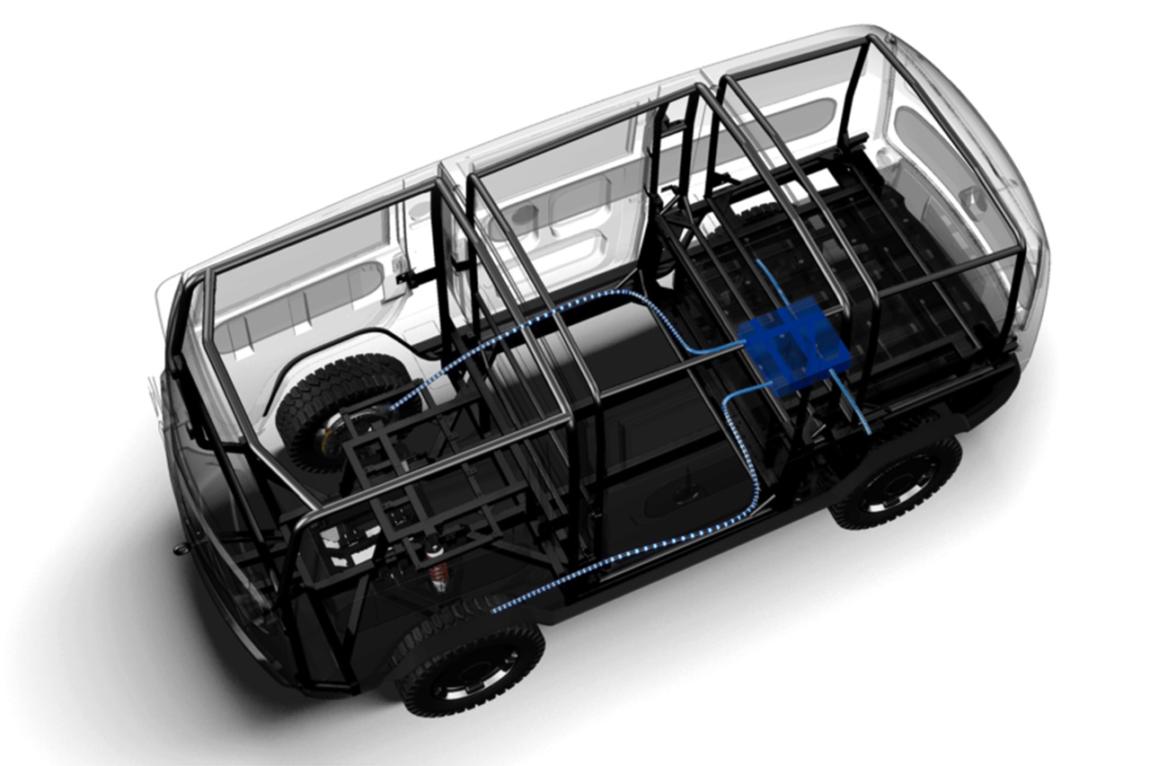 XBus. Le quadricycle électrique modulaire débarque en France en 2022