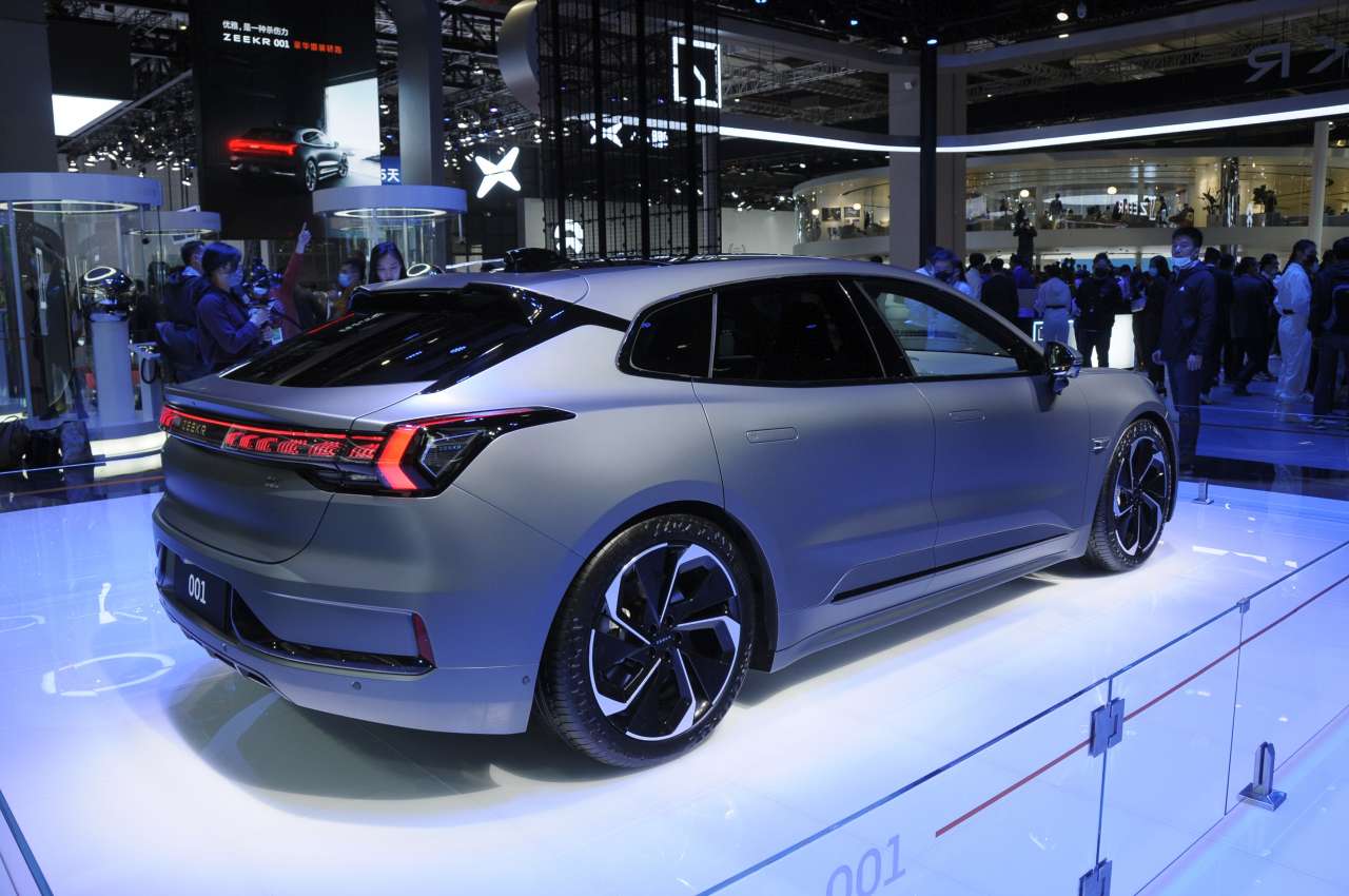 Photo 49 - zeekr 001 2021 shanghai - Salon de Shanghai 2021. Le tour ...