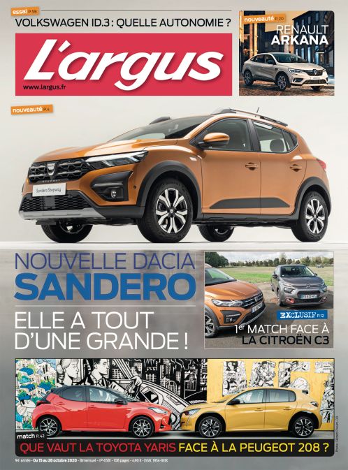 Journal bimensuel L'argus en kiosque - abonnement journal - L'argus