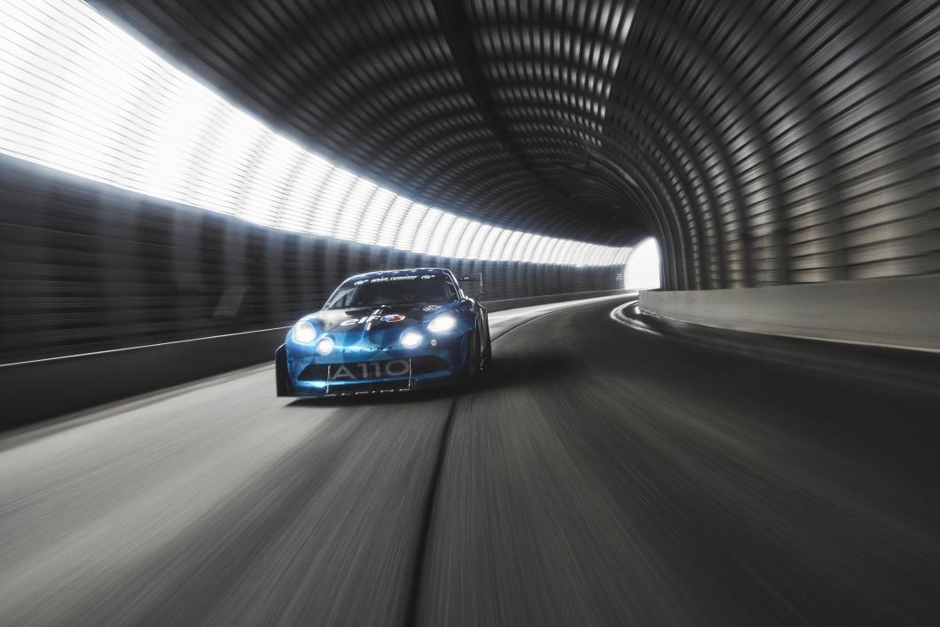 Alpine A110 Pikes Peak (2023). Elle est prête, les photos avant la course