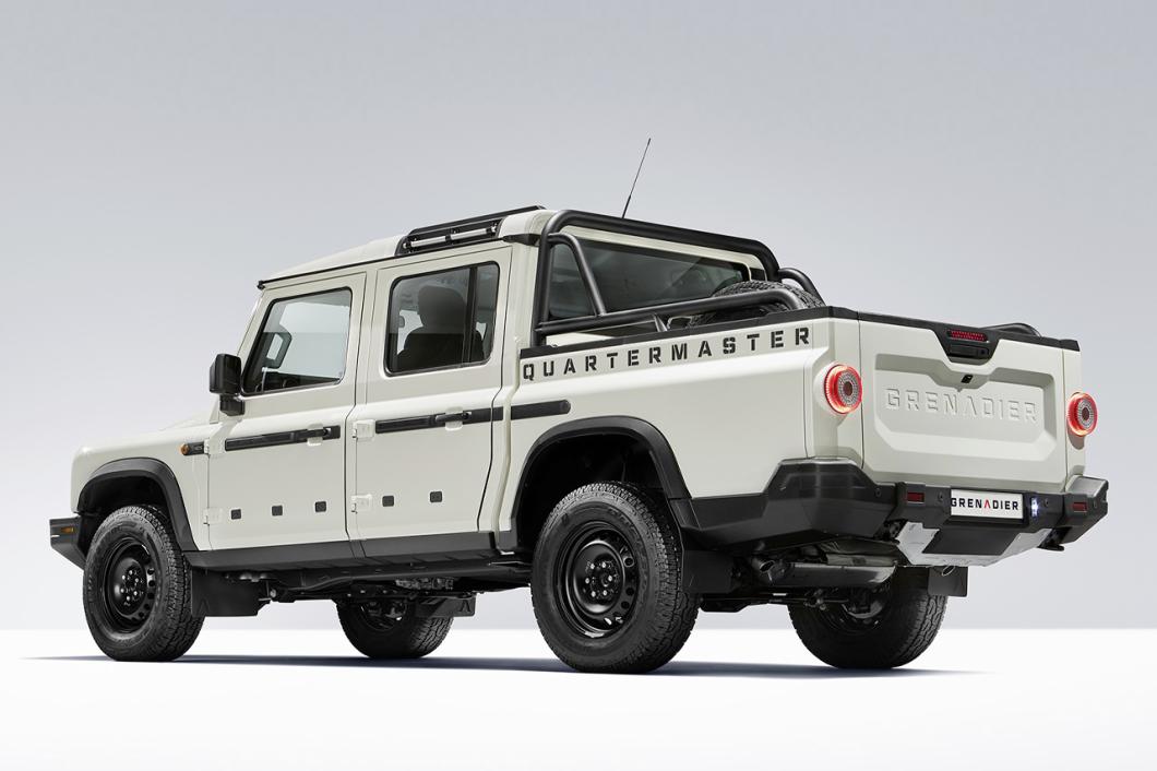 Ineos Grenadier Quatermaster. Le pick-up XXL britannique dévoilé à Goodwood