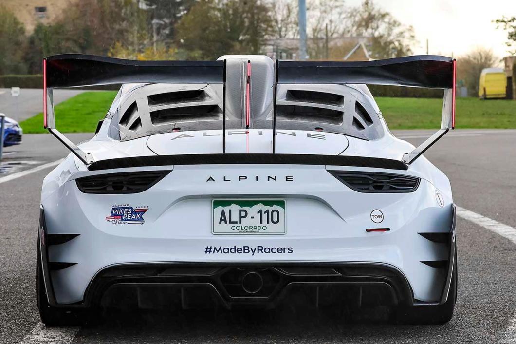 Essai Alpine A110 Pikes Peak. On a pris le volant du prototype de plus de 500 ch
