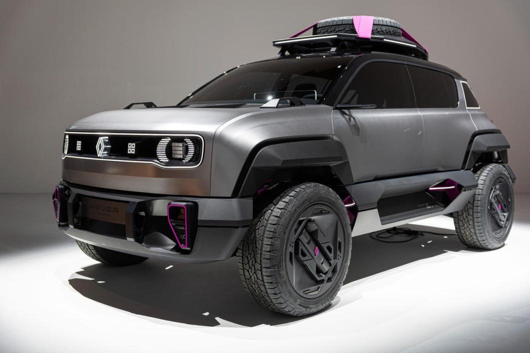 Renault 4 Savane 4x4 Concept (2025). Un avant-goût de la future R4 à transmission intégrale