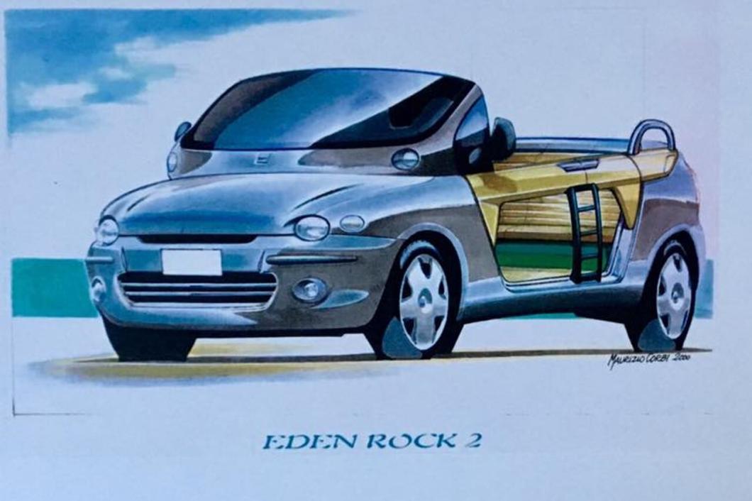 Fiat Multipla Eden Roc II (2001). L’étonnant monospace de plage a 25 ans