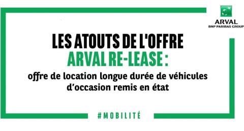 La flotte de véhicules d'occasion d’Arval Re-lease a augmenté de 60 % ...